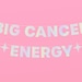 Xo, Fetti Big Cancer Energy Birthday Party Iridescent Foil Banner - 5 ...