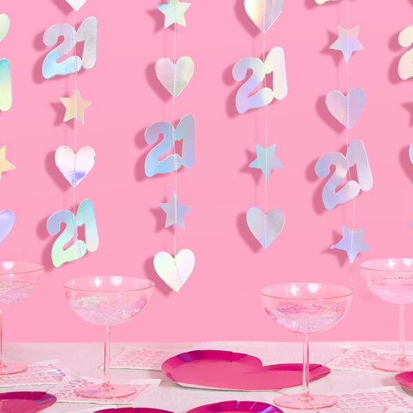 21st Birthday Decor - Etsy