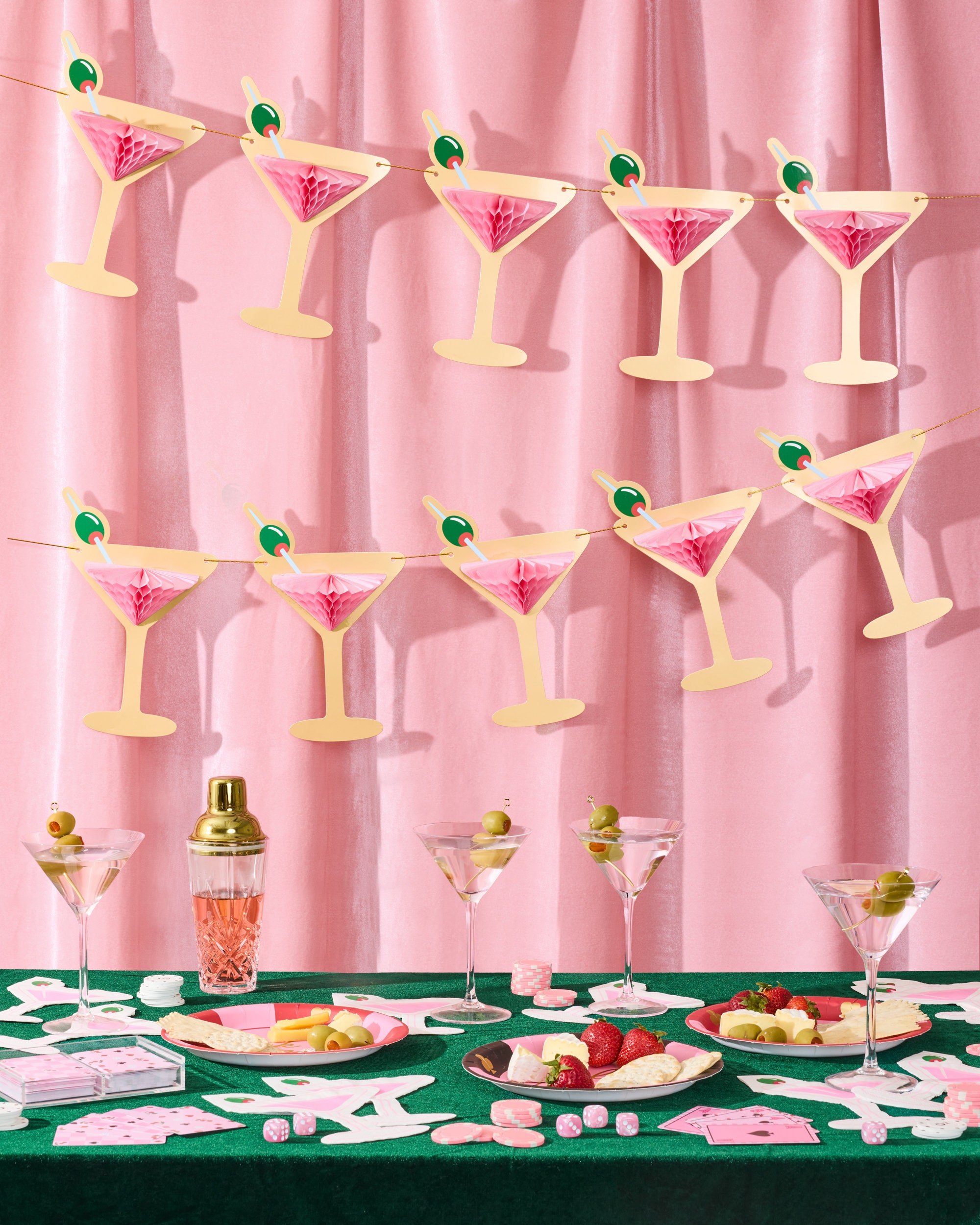 Xo, Fetti Martini 3D Pop up Gold Foil Banner - 5 Ft. | Bachelorette ...