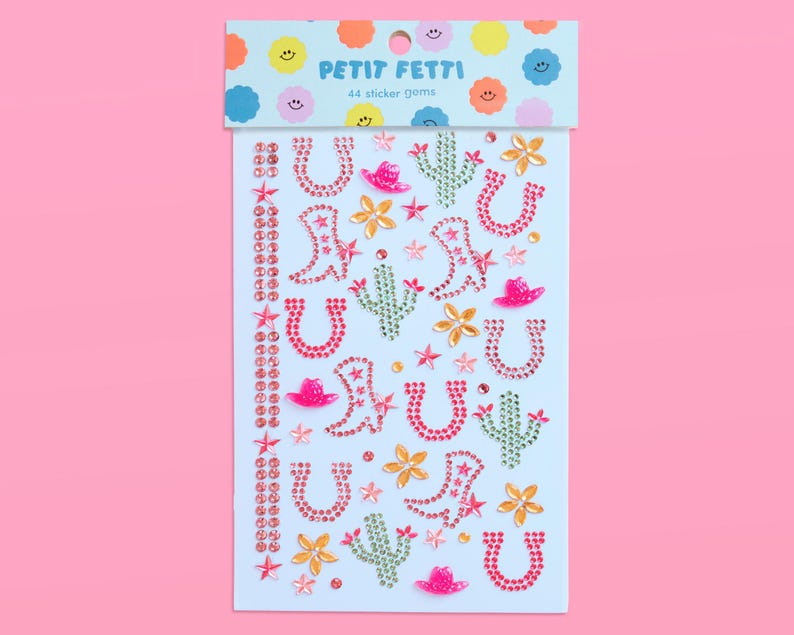Xo, Fetti Kids Western Cowgirl Gem Set 44 Pieces | Western Cowgirl Kids ...