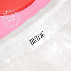 Xo, Fetti White Bride Boxer Shorts | Bachelorette Party Outfit, Bach ...