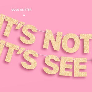 Xo, Fetti It's Not Goodbye It's See You Later Retirement Banner - 6 Ft, Gold Glitter ...