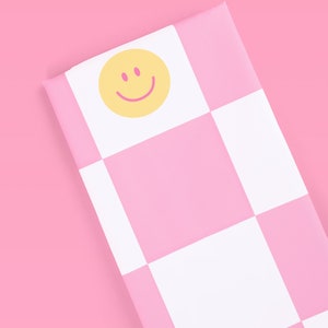 Xo, Fetti Preppy Checker Washable Tablecloth - 9ft. | Birthday Party ...