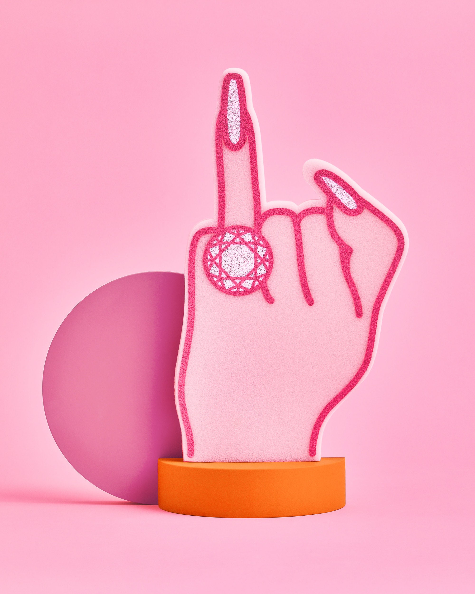 Bachelorette Ring Foam Finger Bach Party Decorations Bride - Etsy