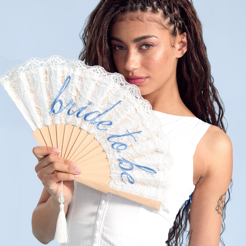 Bridal Fan - Etsy