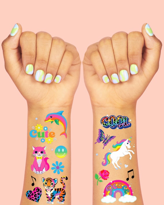 Cute colored tattoos - Bronctattooaus.com