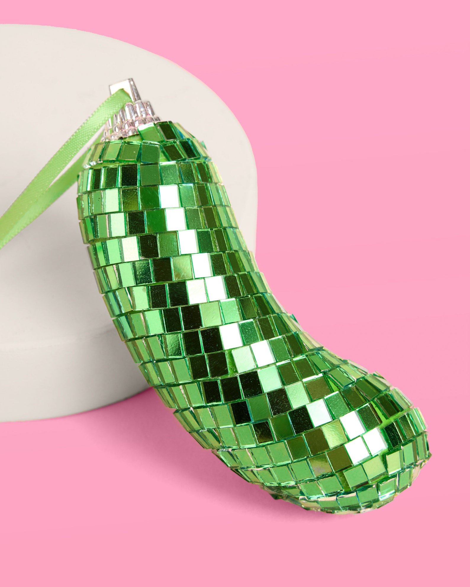 Xo, Fetti Green Disco Pickle Ornament - 1 Pc | Christmas Tree ...