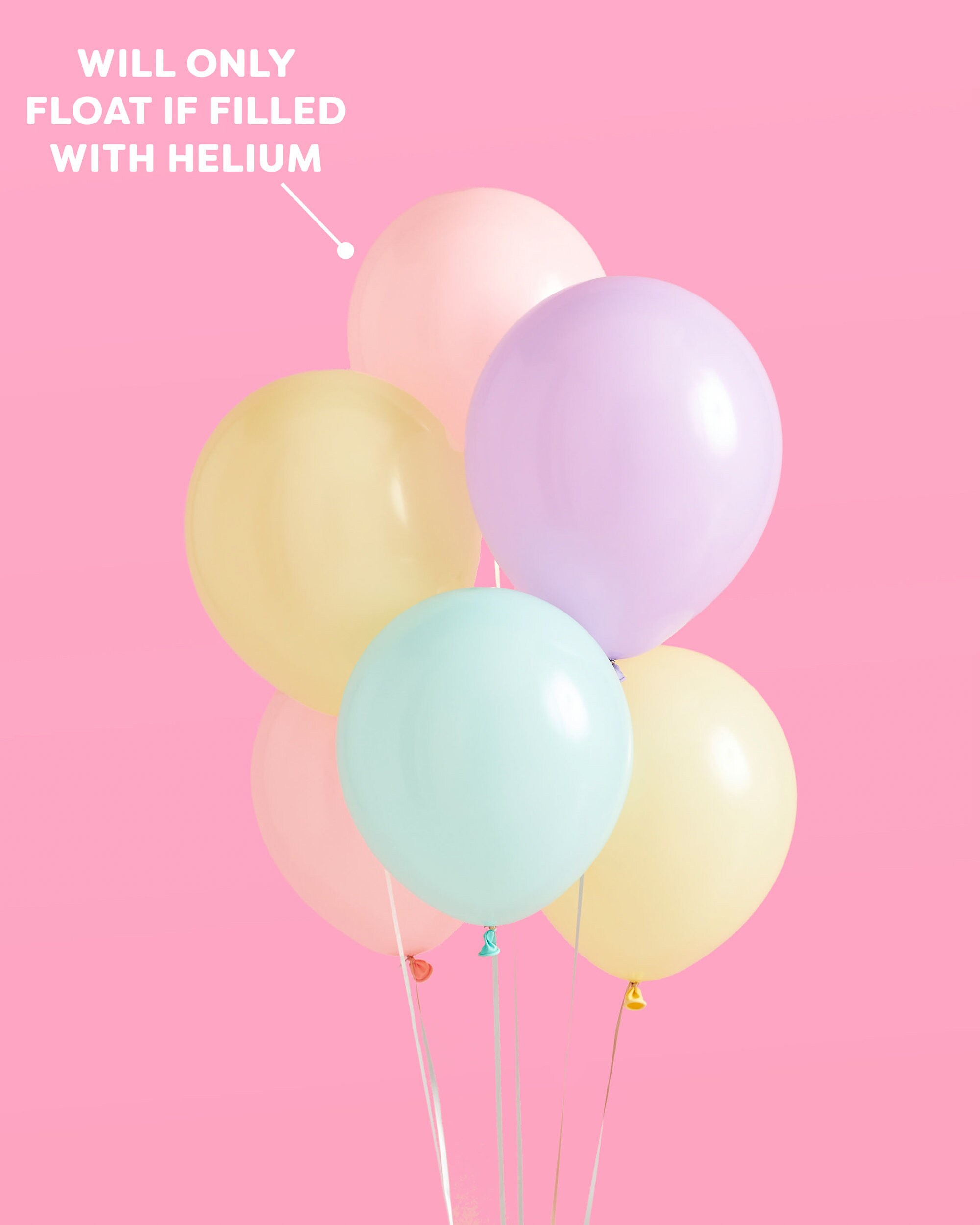 Pastel Birthday Balloon Set 24 Pk 12 Bachelorette - Etsy