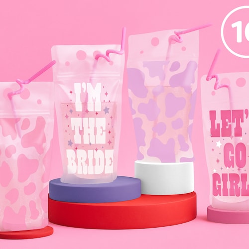 Xo Fetti Bachelorette Party Decorations Last Rodeo Drink - Etsy