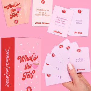 Xo, Fetti What's the Tea? Playing Card Game | Bachelorette Party ...