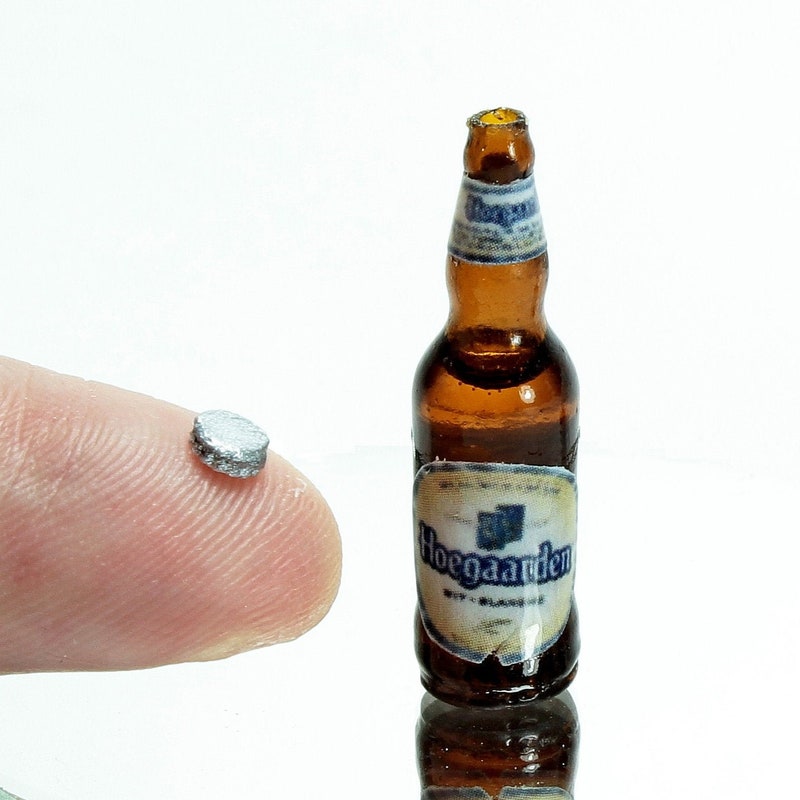 Dollhouse Miniature Beer Bottles - Etsy