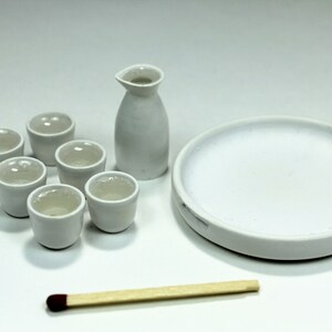 1/12-1/6-1/5-1/4-1/3 Scale-miniature Sake Set Dolls-toy Alcohol-sake ...