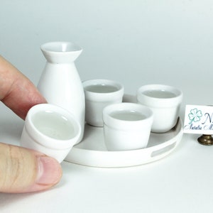1/12-1/6-1/5-1/4-1/3 Scale-miniature Sake Set Dolls-toy Alcohol-sake ...