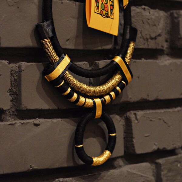 African Rope Necklace - Etsy