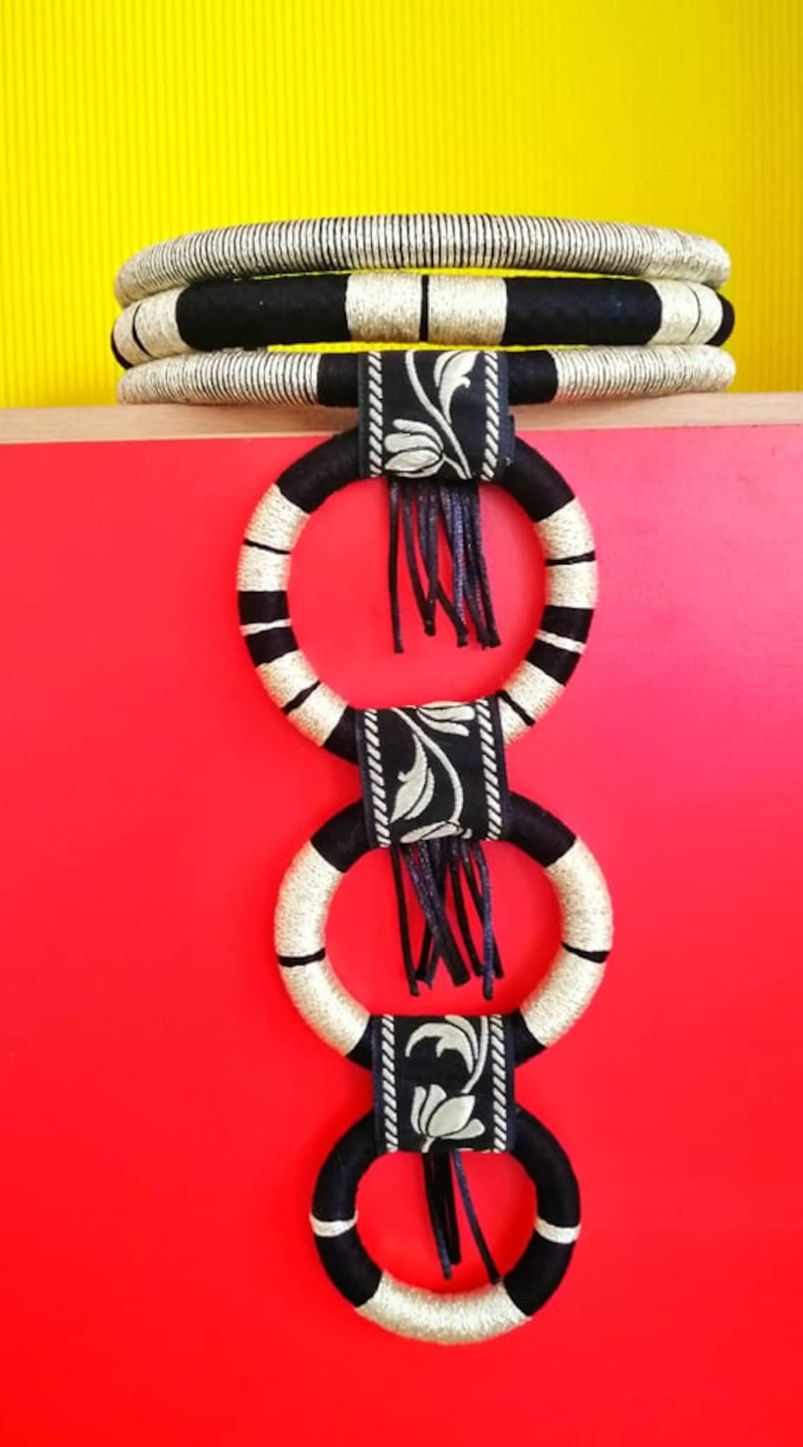 Black Gold Necklace African Necklace African Jewelry Etsy
