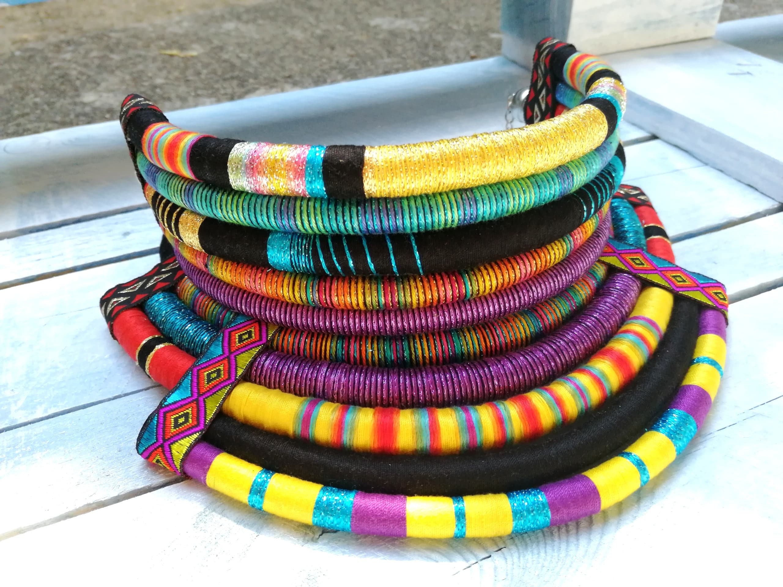 African Jewelry Set, Necklace on Sale, Statement Necklace, Choker ...