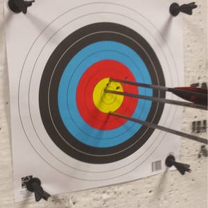 Bullseye Target Pins - Archery Target Pins - Etsy