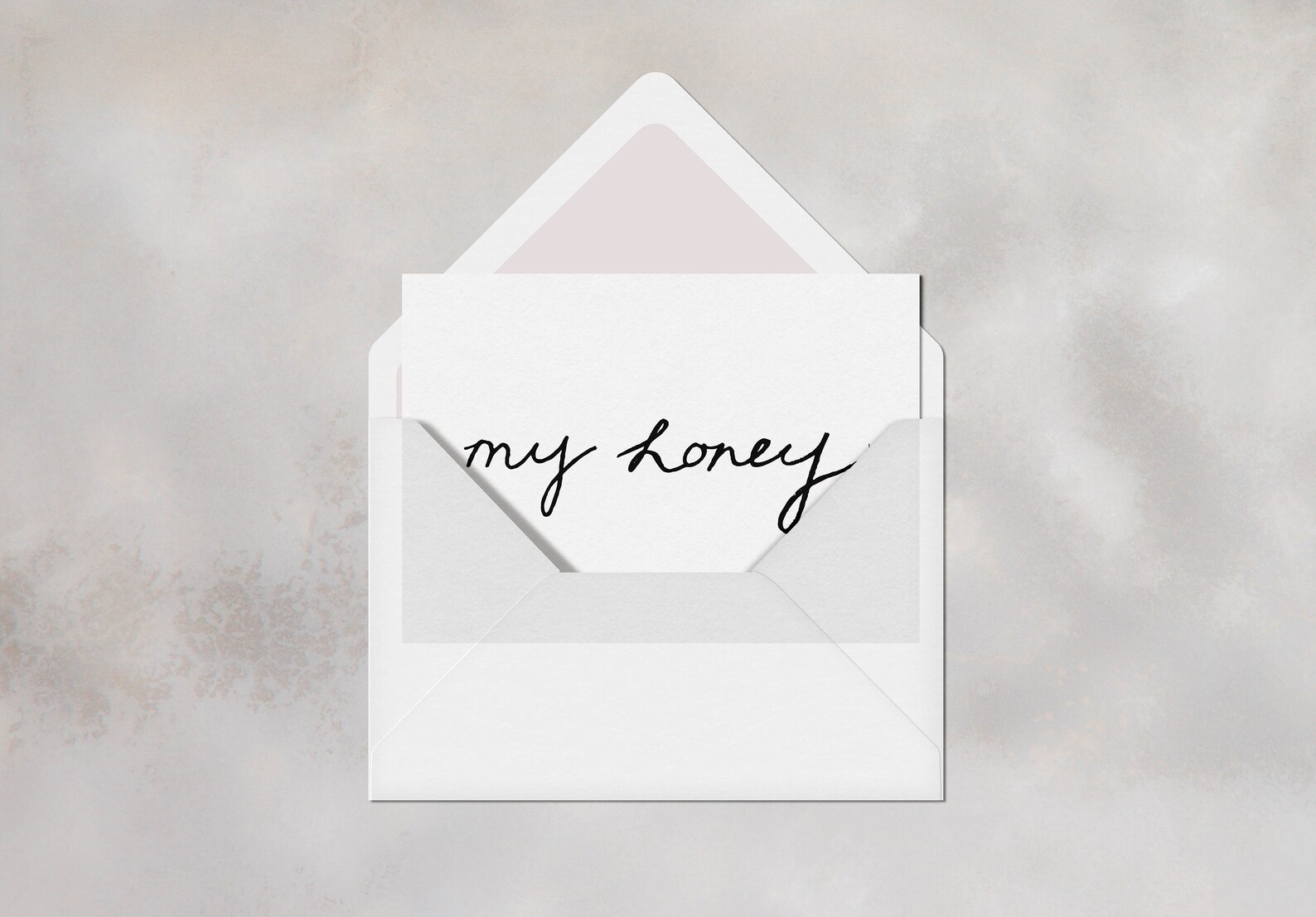 My Honey Card Printable Greetings Card Romantic Card - Etsy