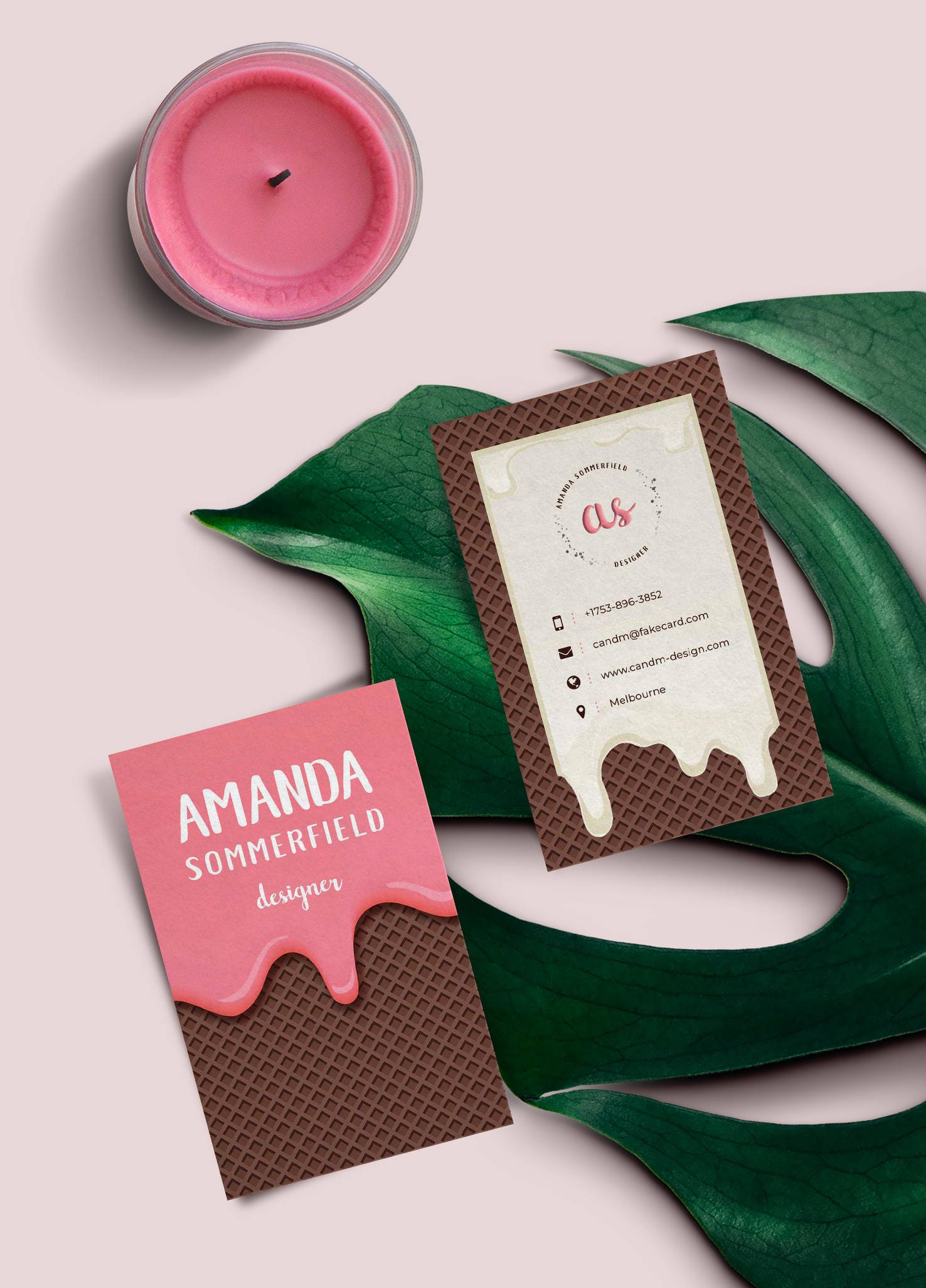 Ice Cream Business Cards