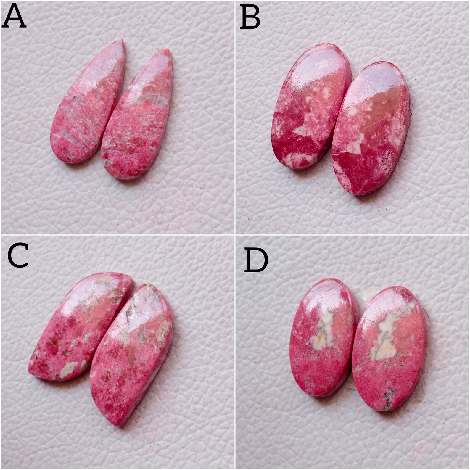 Thulite Crystal Thulite Gemstone Thulite Cabochon - Etsy