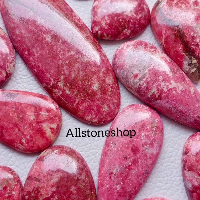 Thulite Lot Thulite Thulite Bulk Natural Thulite Pink - Etsy