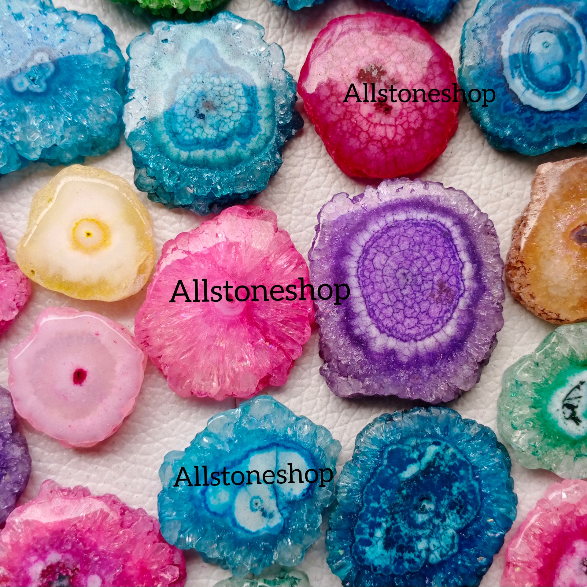 Solar Druzy Solar Quartz Solar Quartz Gemstone Solar - Etsy