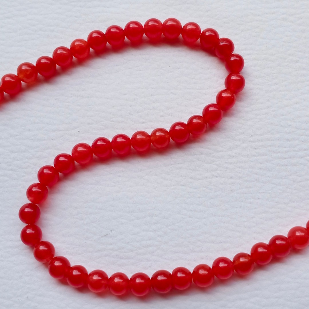 Rote Jade, Jade Perlen, AAA Jade, einzigartige Jade, seltene Jade, Jade ...