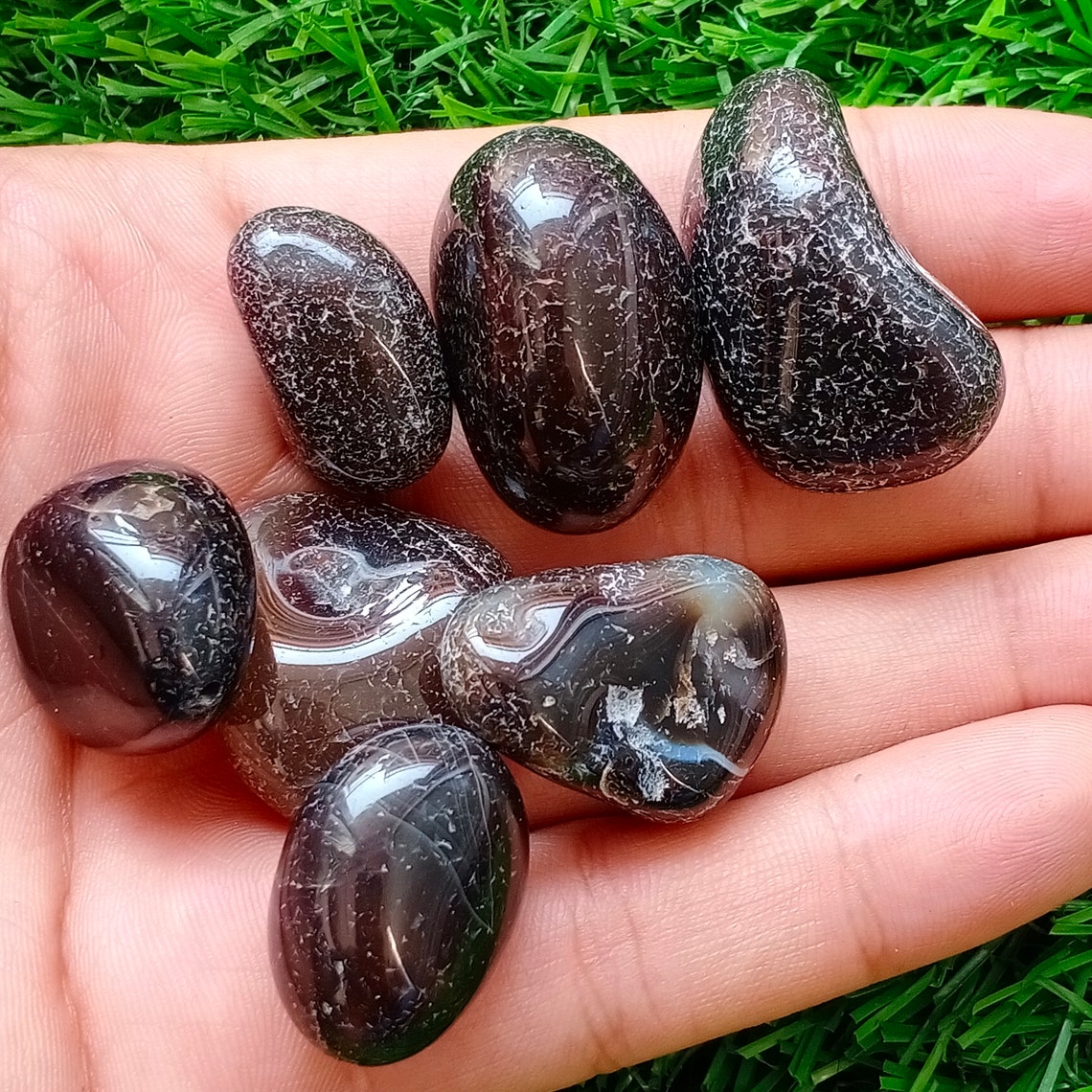 Ocean Jasper Tumbled Jasper Tumbled Jasper Crystal - Etsy