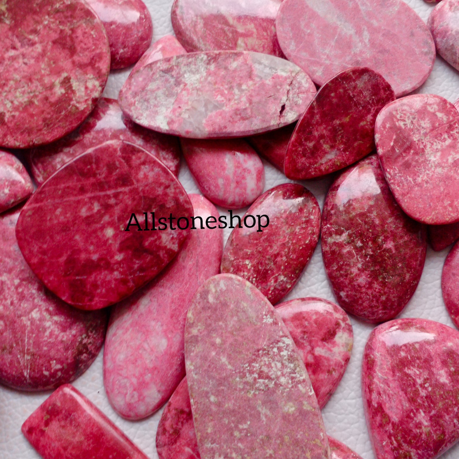 Thulite Lot Thulite Thulite Bulk Natural Thulite Pink | Etsy