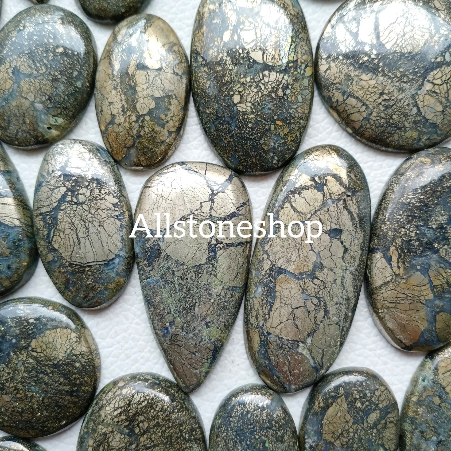 Marcasite Cab Loose Marcasite Marcasite Stone Gemstone Lot | Etsy