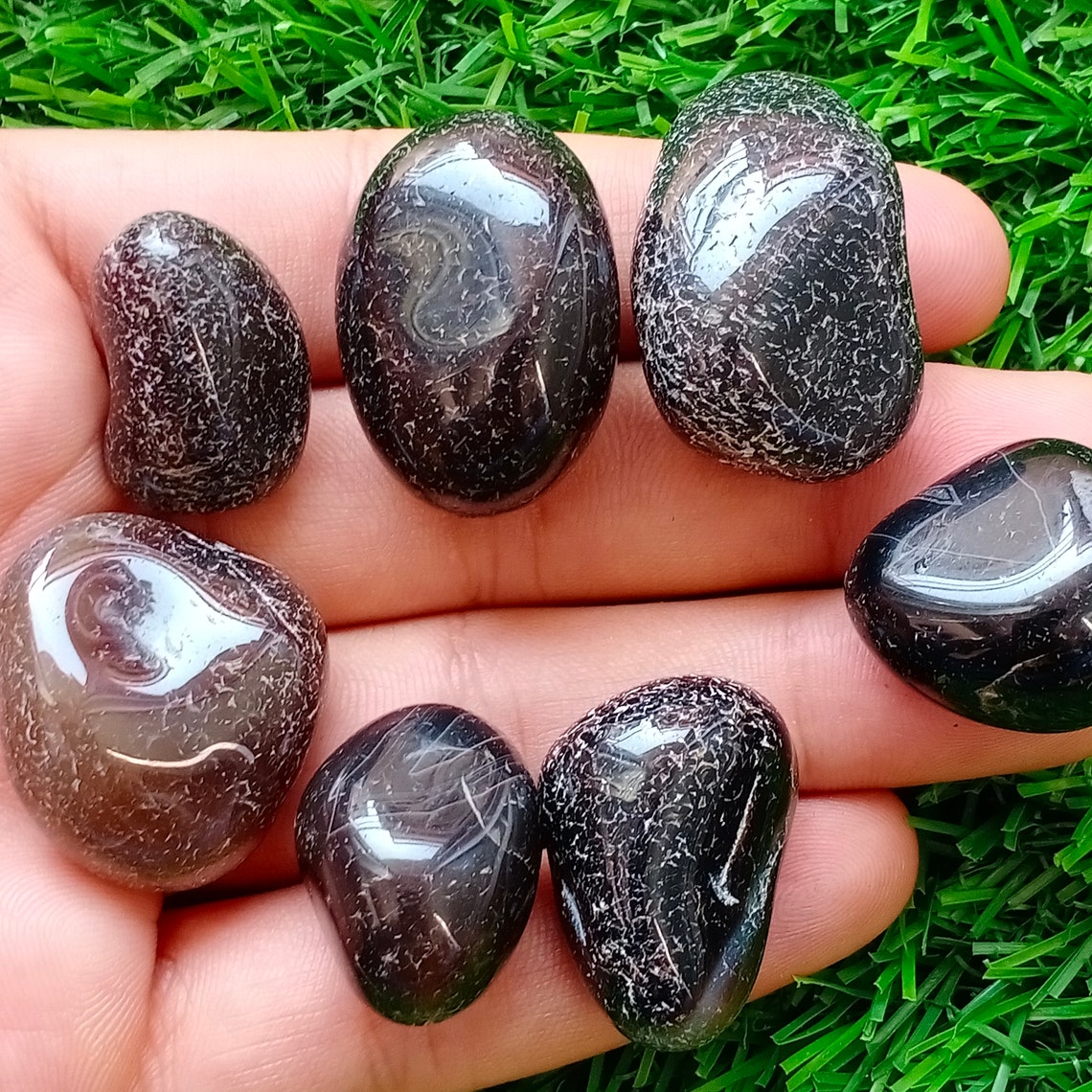 Ocean Jasper Tumbled Jasper Tumbled Jasper Crystal - Etsy