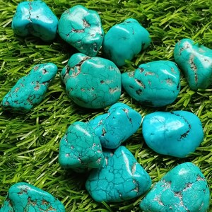 Synthetic Turquoise - Turquoise - Heated Turquoise - Tibetan Turquoise ...