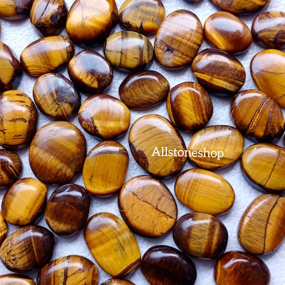 Tiger Eye Tiger Eye Stone AAA Tiger Eye Gemstone Tiger - Etsy