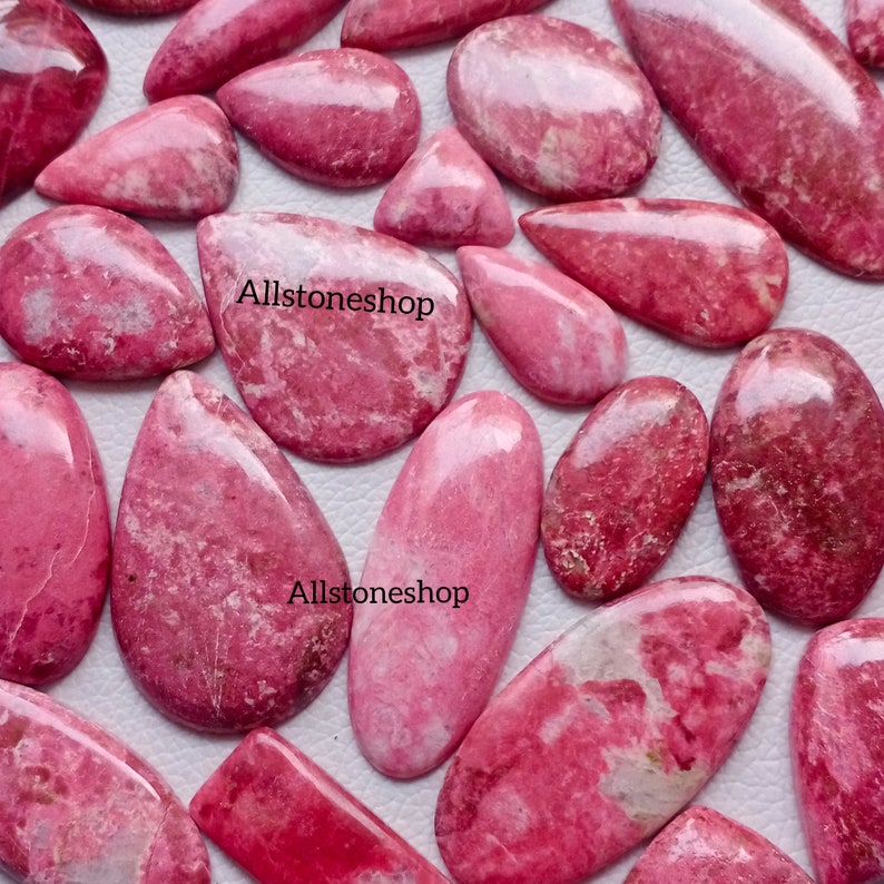Thulite Lot Thulite Thulite Bulk Natural Thulite Pink - Etsy