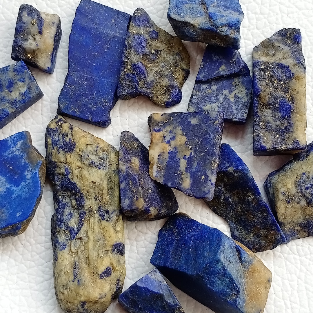 Lapis Slice, Natural Lapis, Lapis Lazuli, Lapis Rough, AAA Lapis, Loose ...