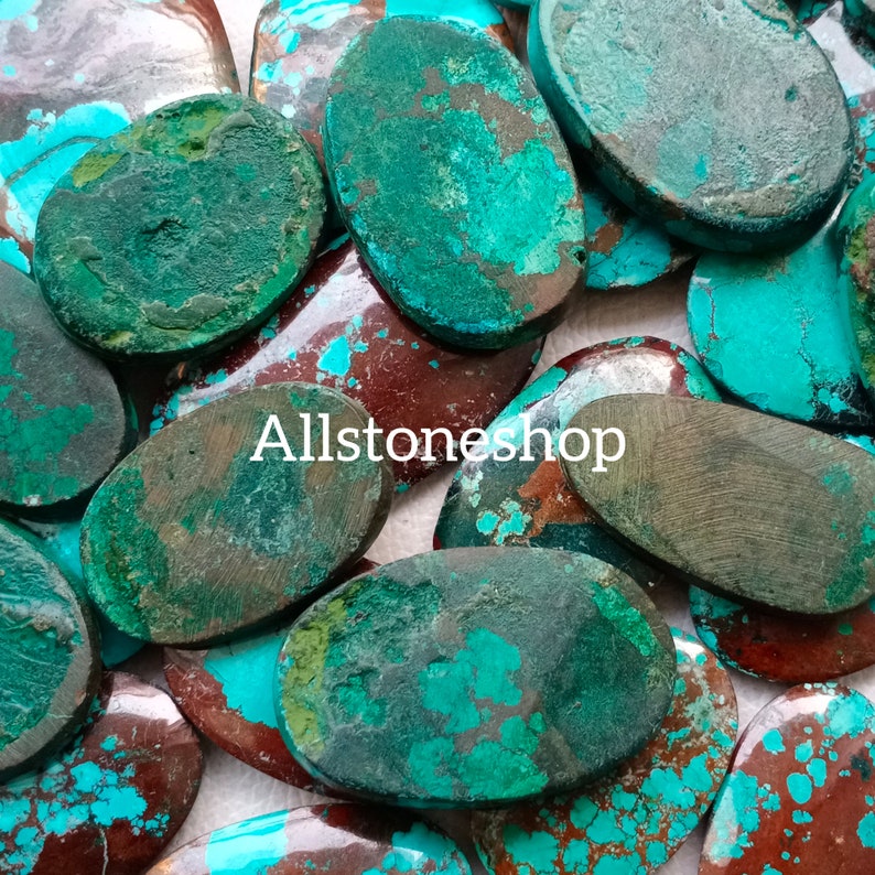 Magnasite Turquoise - Loose Turquoise - Turquoise Lot - Cabochon ...