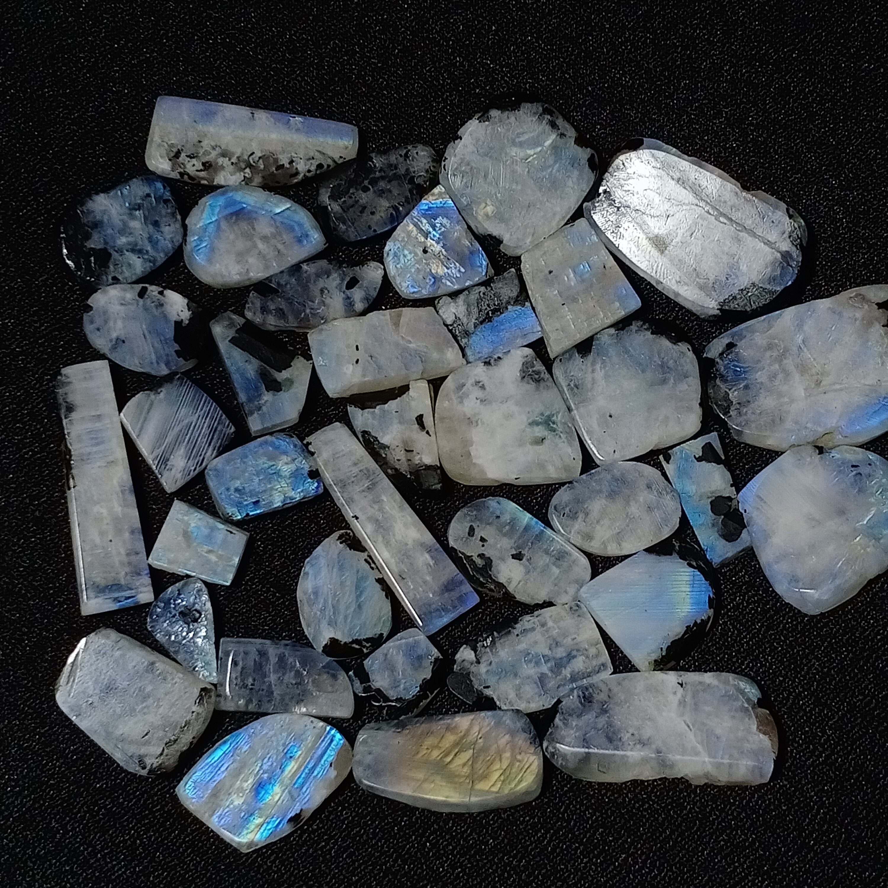 Moonstone Raw Gemstone Raw Natural Moonstone Rainbow - Etsy