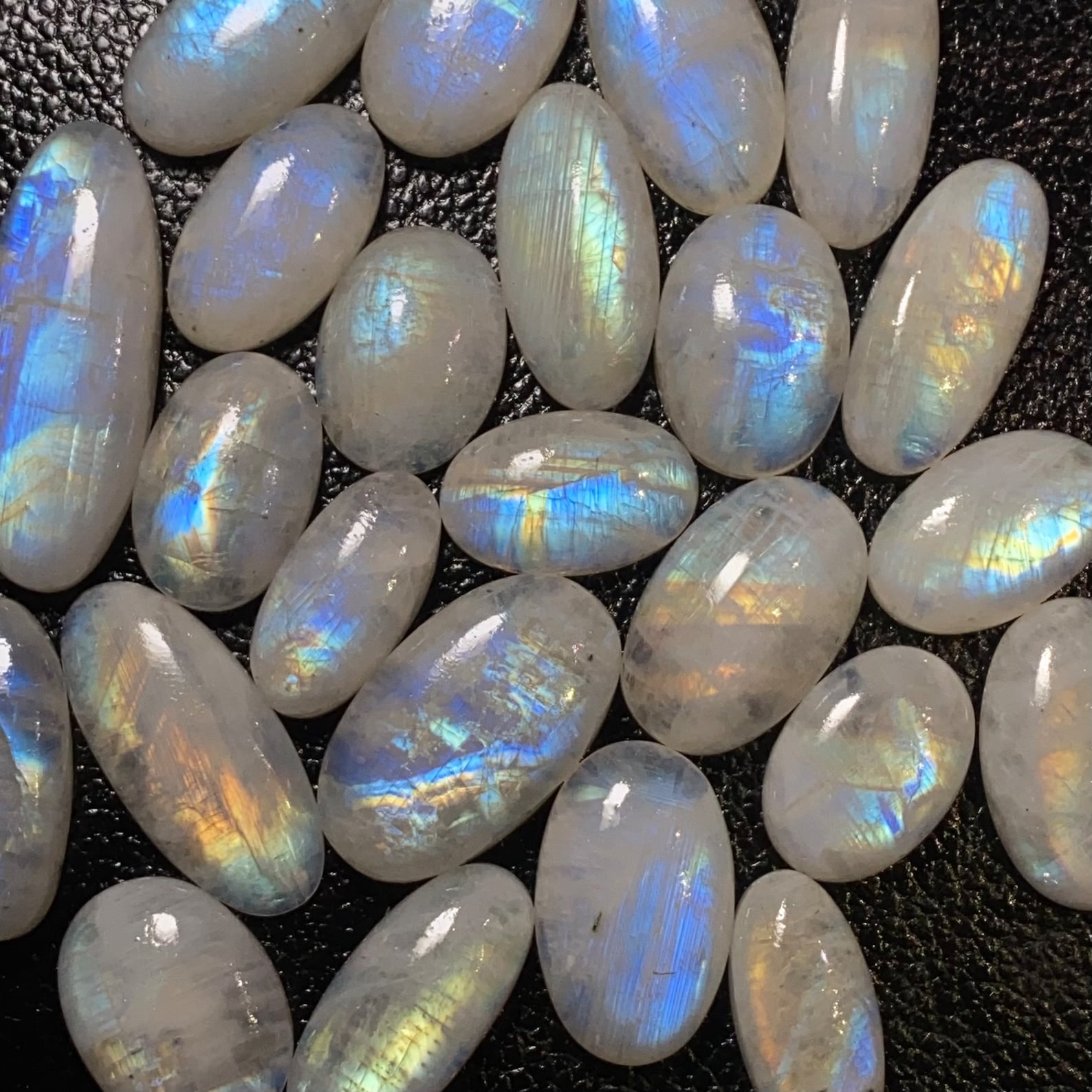 Rainbow Lot Rainbow Moonstone Natural Moonstone Moonstone - Etsy