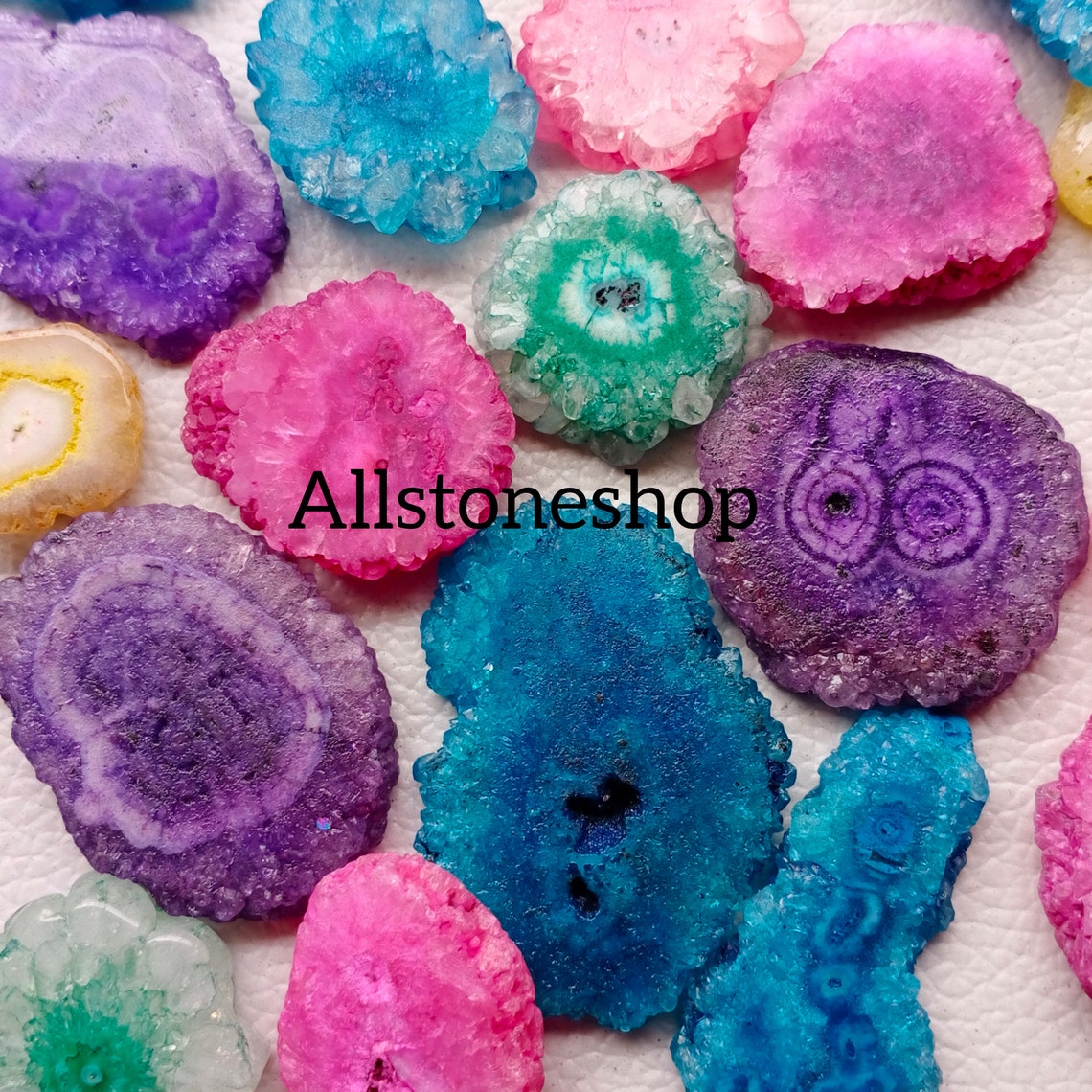 Solar Druzy Solar Quartz Solar Quartz Gemstone Solar - Etsy