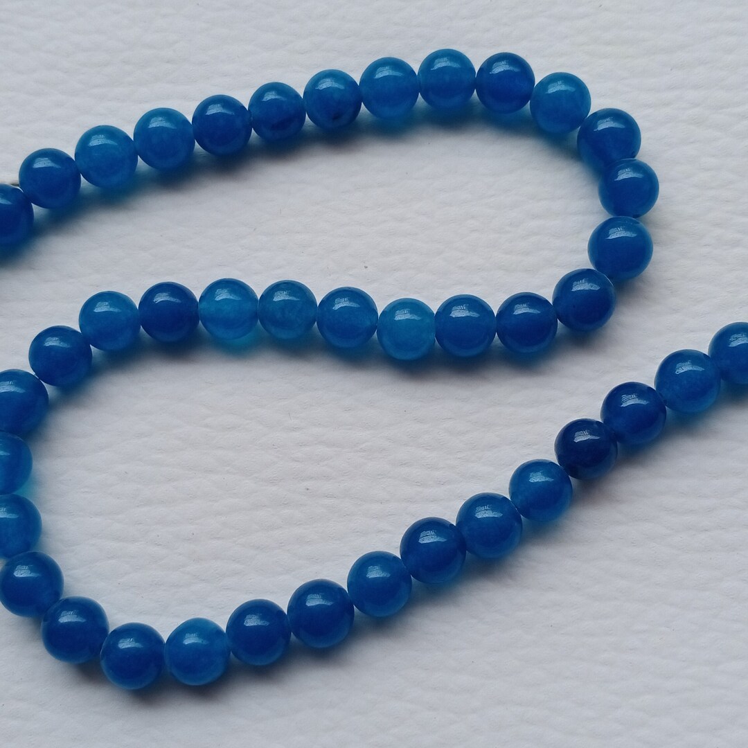Unique Jade, Jade, Jade Beads, Blue Jade, Round Beads, AAA Jade, Jade ...