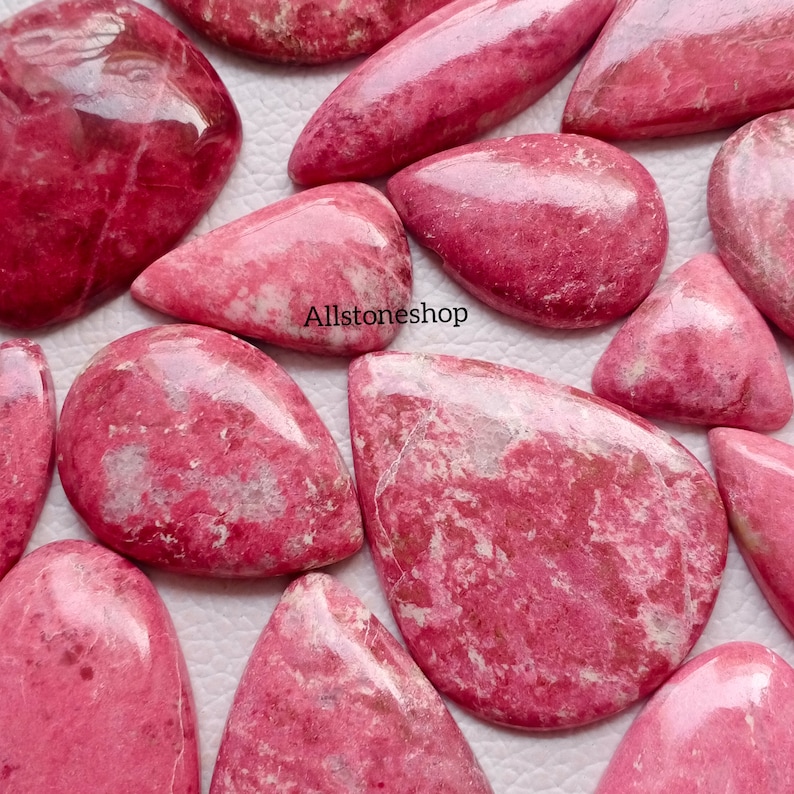 Thulite Lot Thulite Thulite Bulk Natural Thulite Pink - Etsy