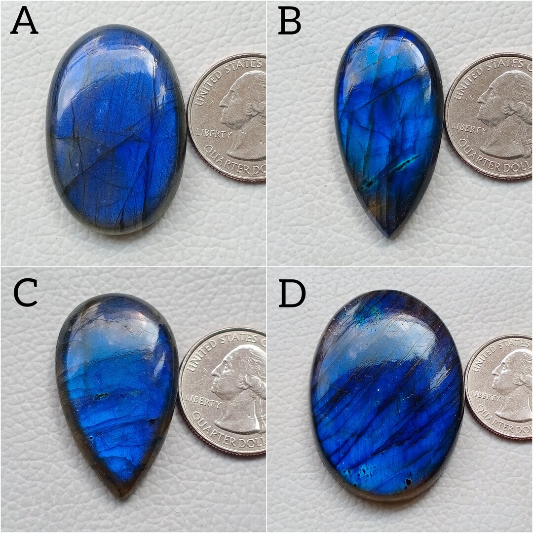 Blue Fire Labradorite Cabochon Wholesale Gemstone, Mix Shape ...