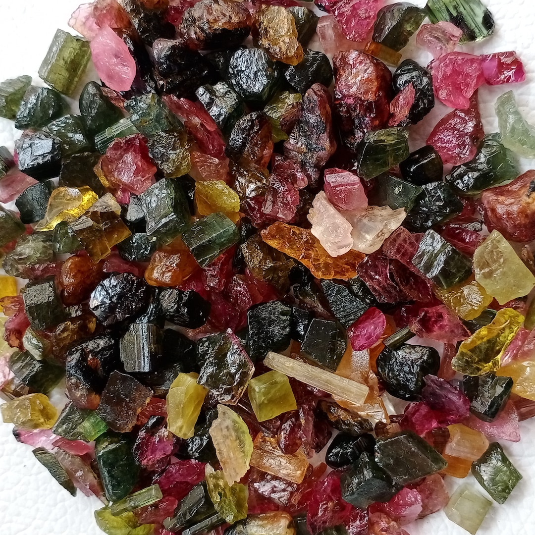 Tourmaline Rough, Tourmaline Raw, Rare Tourmaline, Tourmaline, Natural ...