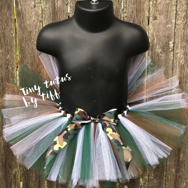 Camo Tutu - Etsy