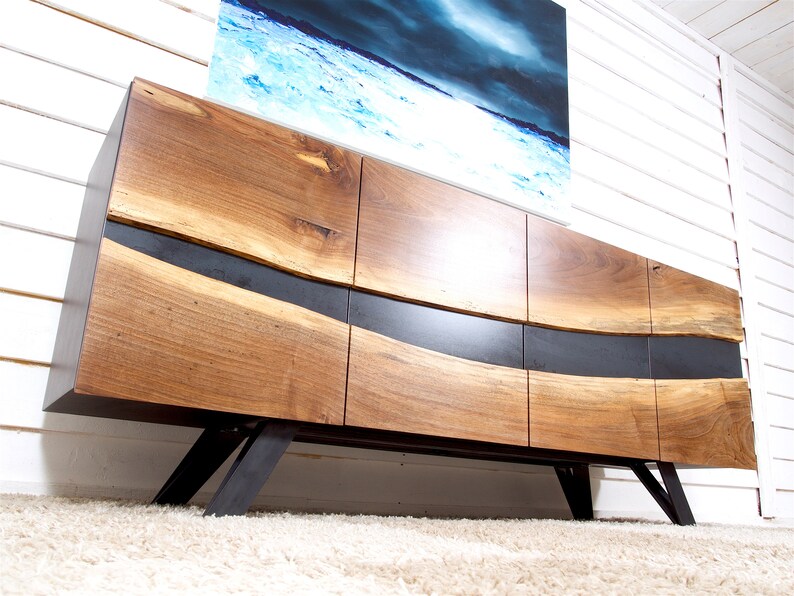 Buffet in a Row Scandinavian Enfilade Design Enfilade Solid - Etsy UK