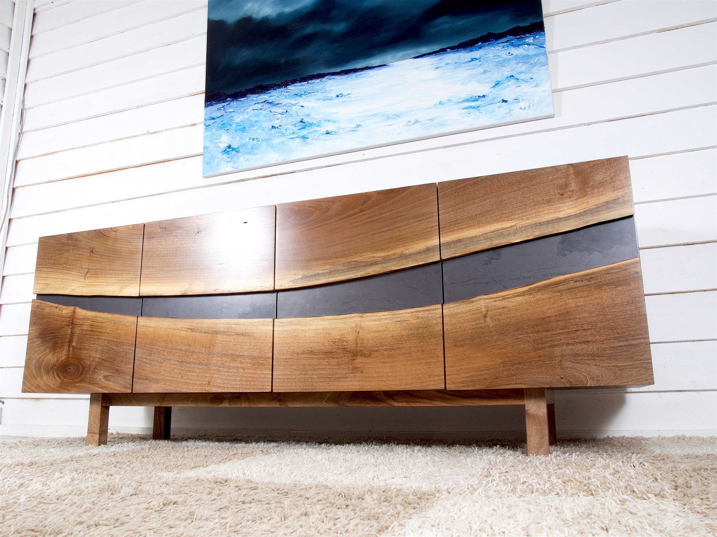 Buffet in a Row Scandinavian Enfilade Design Enfilade Solid - Etsy UK