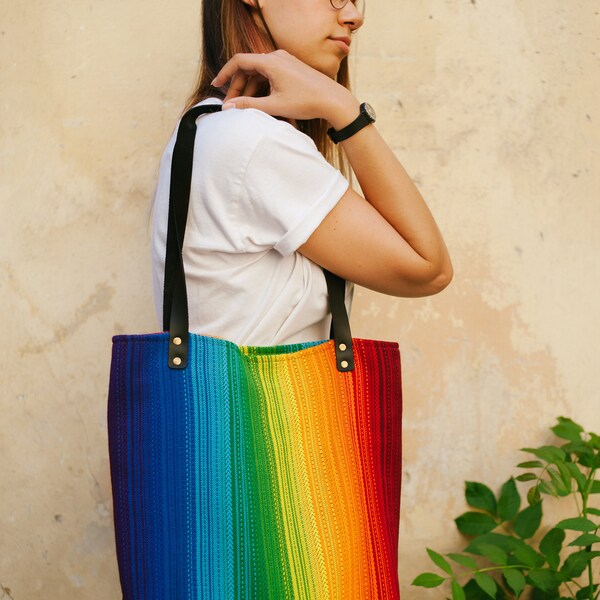 Rainbow Bag - Etsy