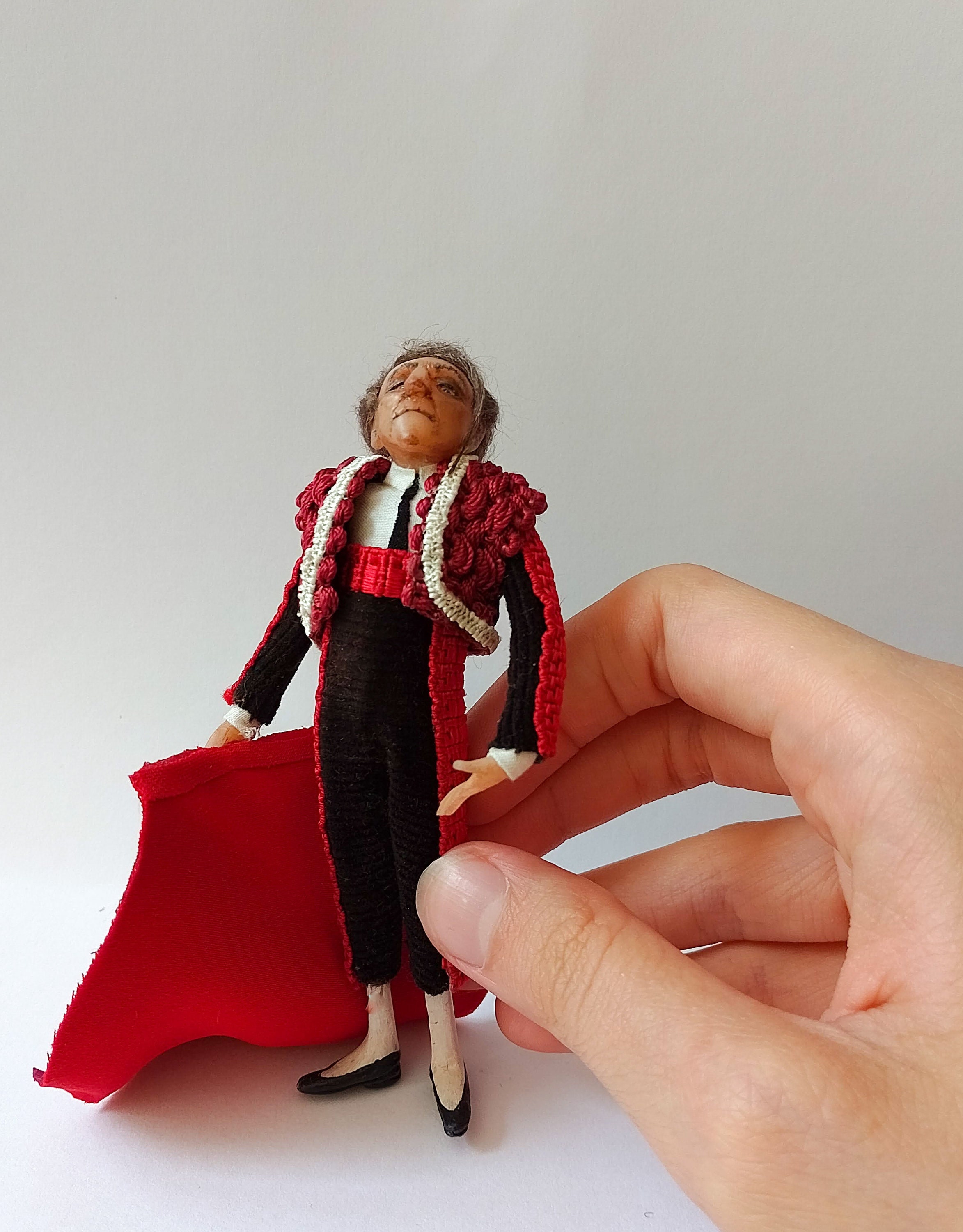 Small Doll Bullfighter 112 Realistic Doll OOAK Poseable Art - Etsy