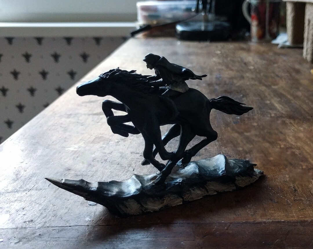 Handmade Sleipnir Sculpture: Odin's Horse Figurine, Scandinavian Myth ...