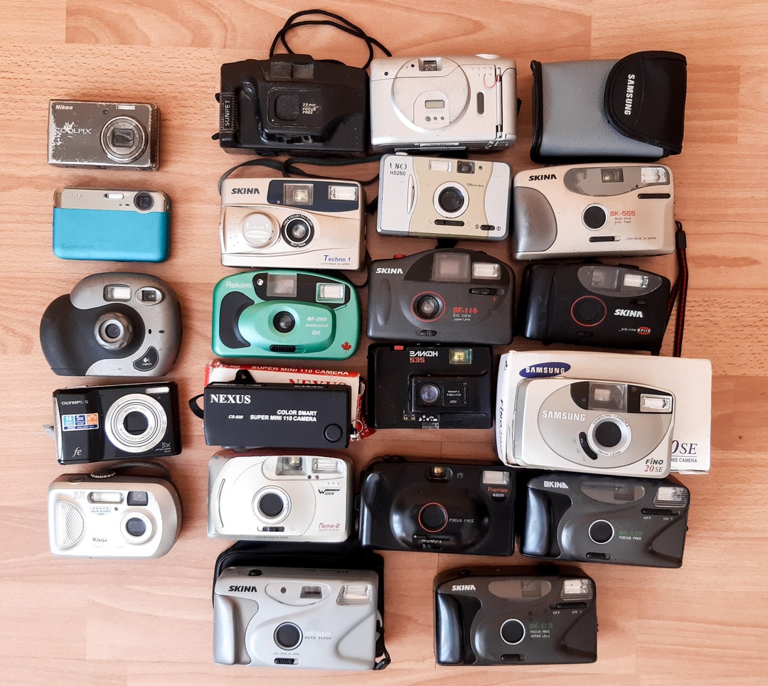 Vintage Camera SKINA, Samsung, Digital Camera 21 Pieces - Etsy